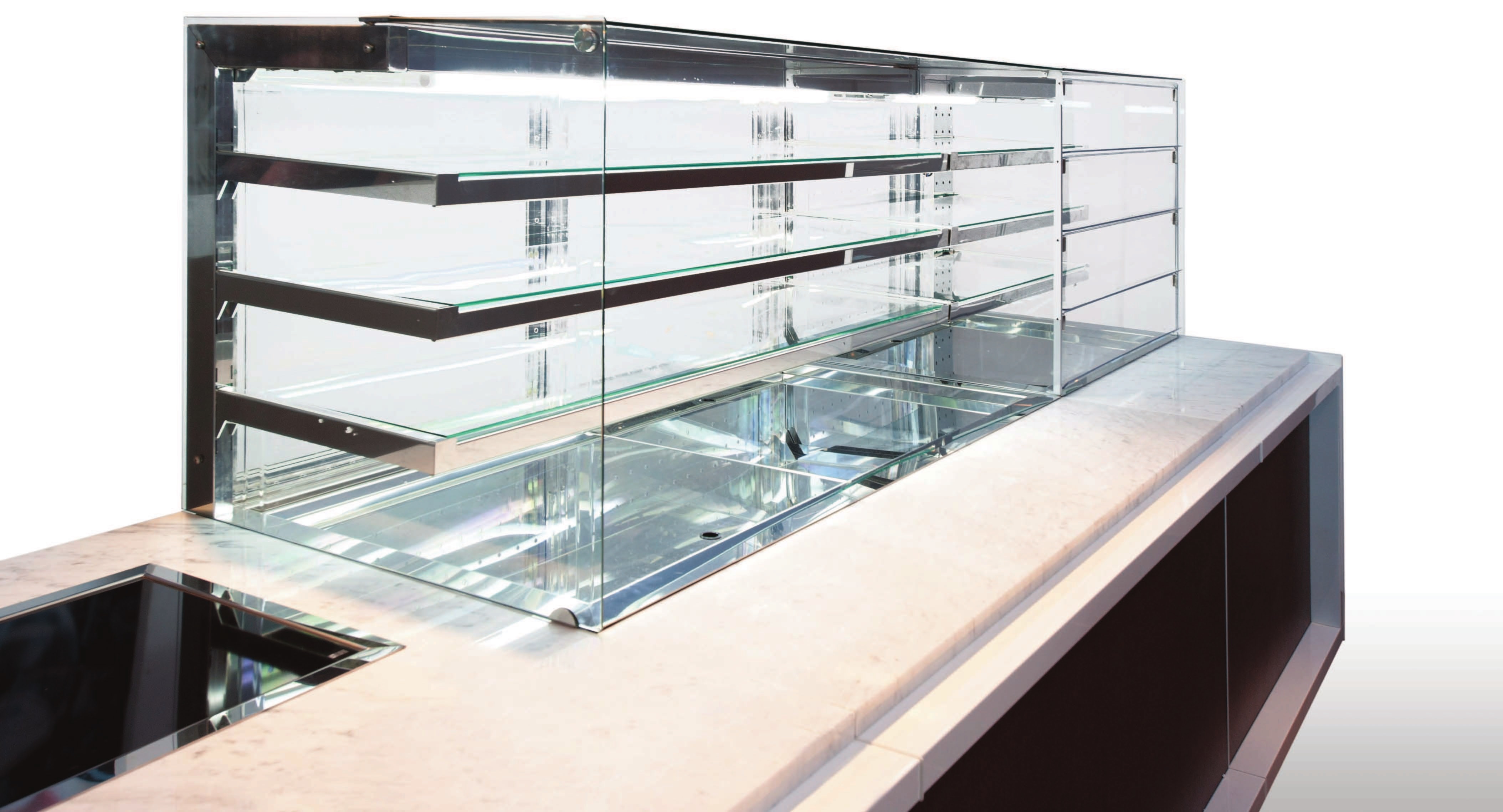 Complementi da incasso per arredamento bar Drop-in & Built Inox - Orion